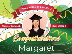 Graduation Sign Templates