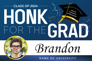 Graduation Sign Templates
