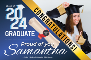 Graduation Sign Templates