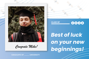 Graduation Sign Templates