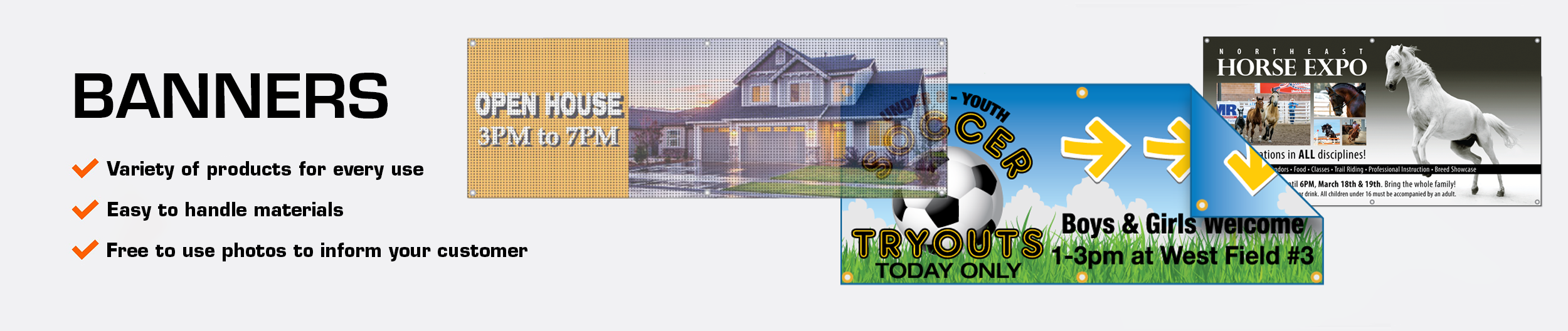 Banner Products, Pole Banner Kits, Business Promotion