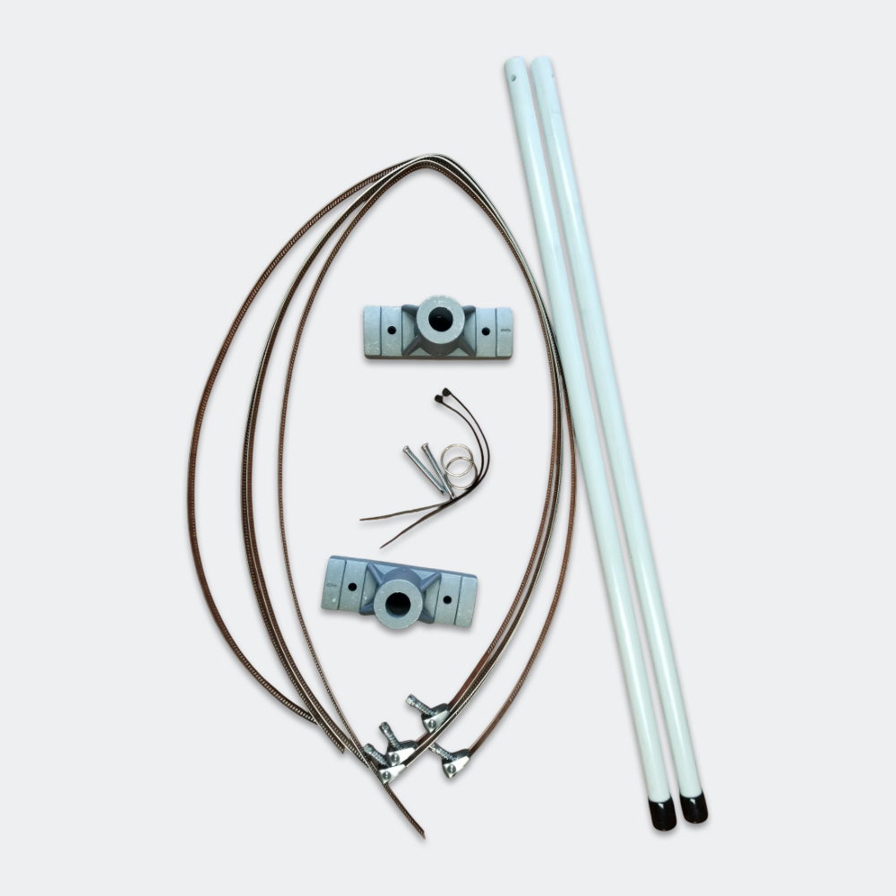 Pole Banner Kit, Banner Stand Hardware, 24" Hardware Only