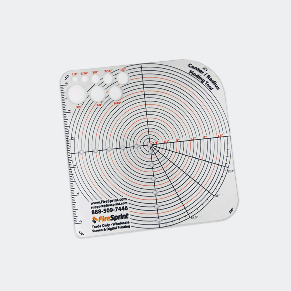 Center Radius Finding Tool, Sign Print Graphics, Measuring